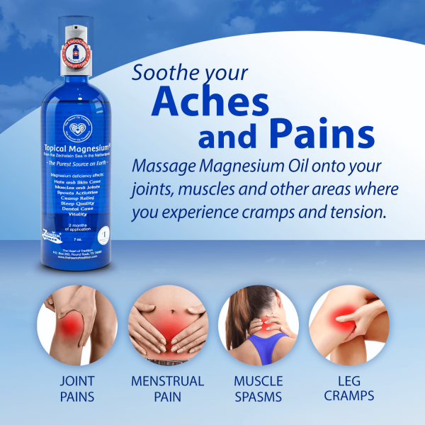 FULL SPECTRUM Topical Magnesium – Extended Supply (4 x 7oz) FREE ...